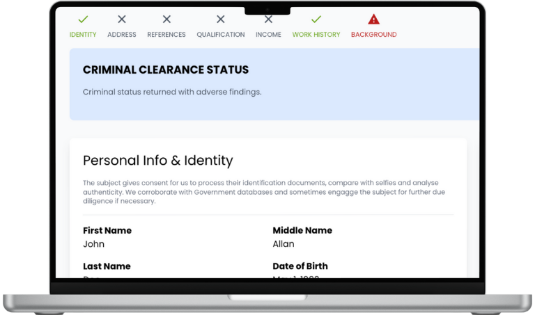 Cleared - Identity Verification & Background Checks